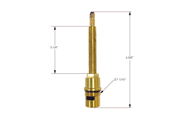 3/4" Adjustable Cold Cartridge with Therm Kit 2-200 - Phylrich