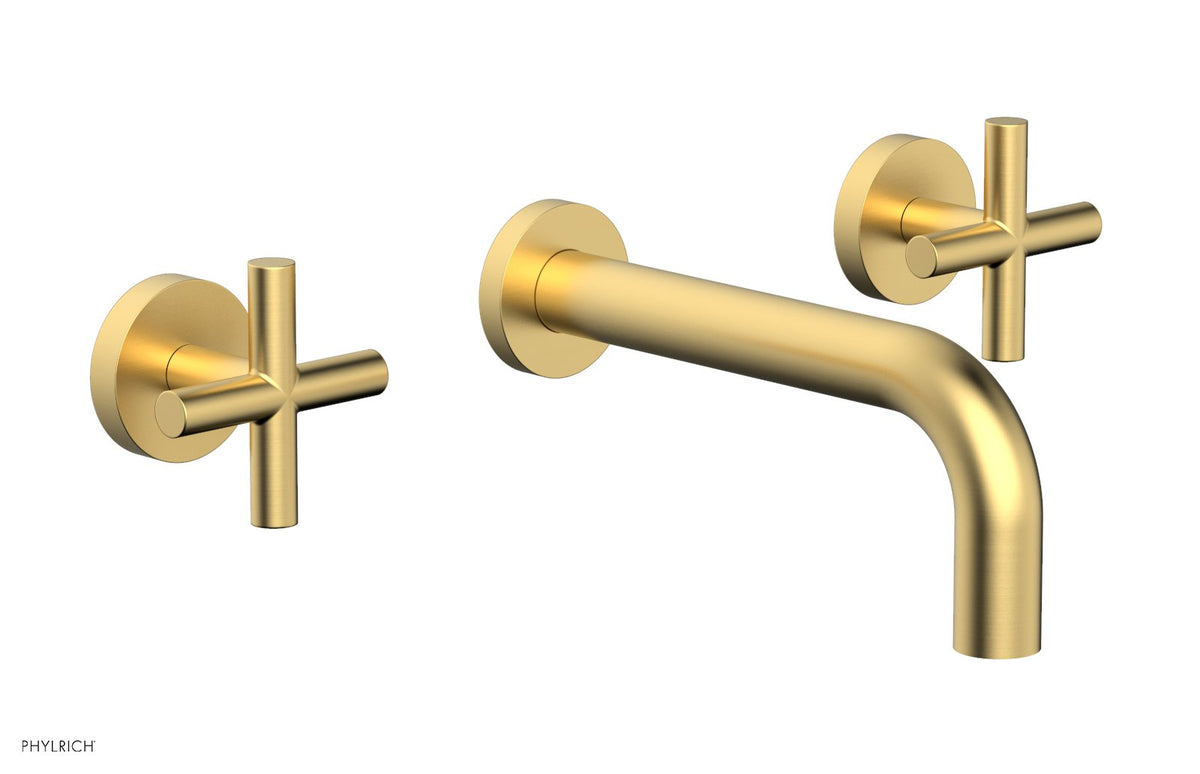 TRANSITION - Wall Tub Set 7 1/2" Spout - Cross Handles 120-56 - Phylrich