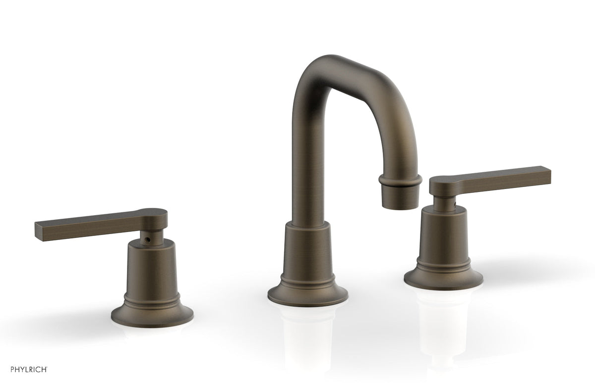 Hex Modern Widespread Faucet w/ Lever Handles | 501-06 - Phylrich