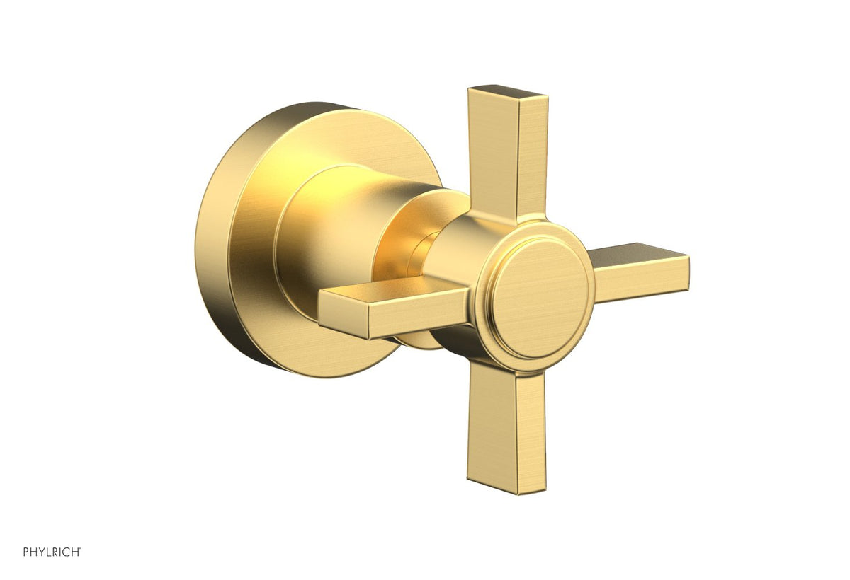 BASIC Volume Control/Diverter Trim - Blade Cross Handle D2PV137A - Phylrich